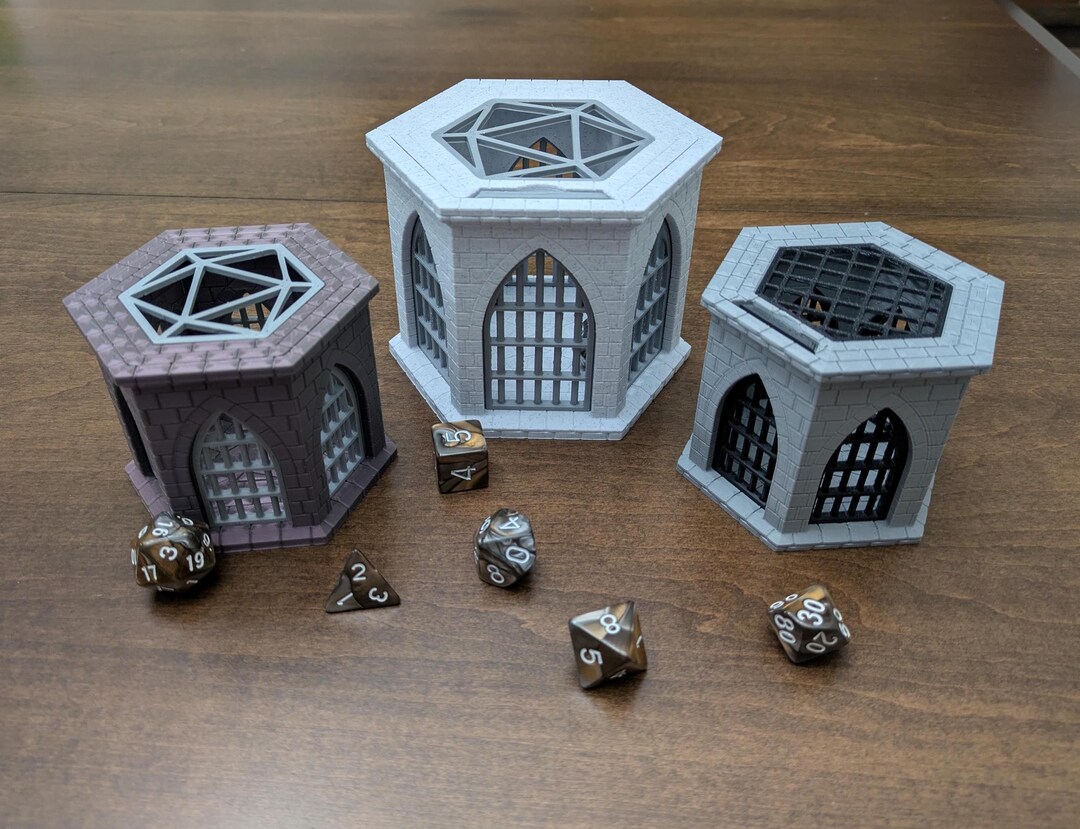 Dice Jail | Magnetic Top | Character Jail | Sliding Gate - Option ...