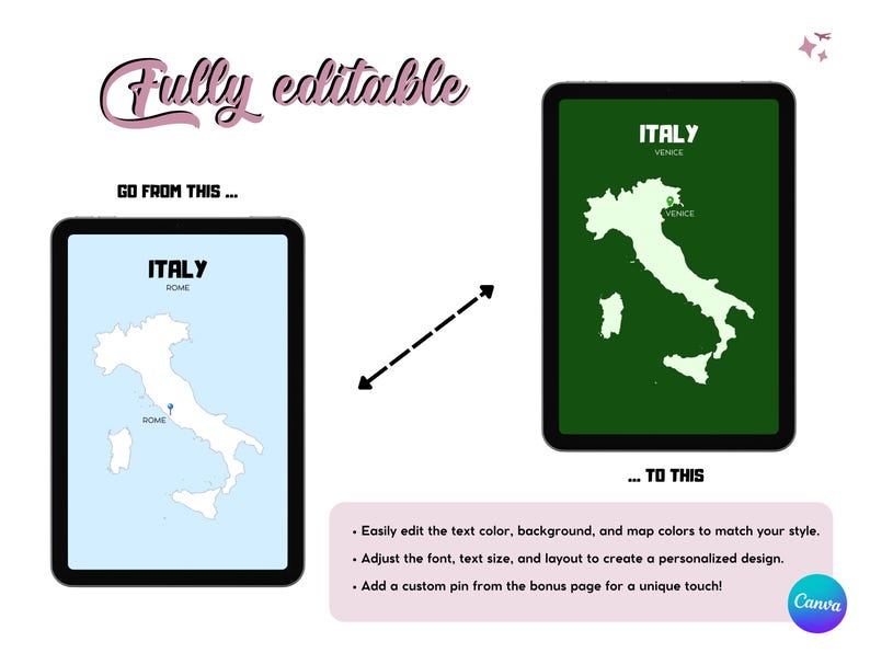 51 Europe Countries Map | Travel Map | Maps for Photobook & Scrapbook ...