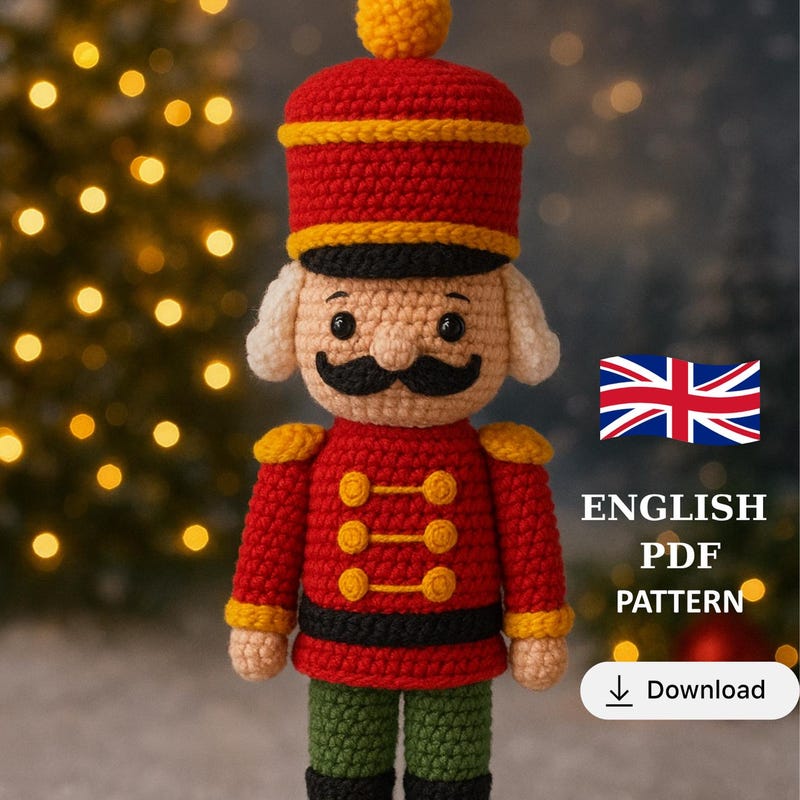 Stuffed Nutcracker Toy - Etsy