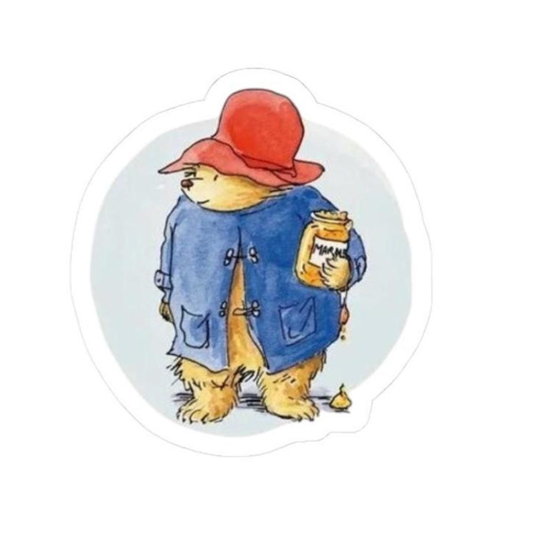 Paddington Bear Kiss-cut Stickers - Cute and Adorable Children's ...