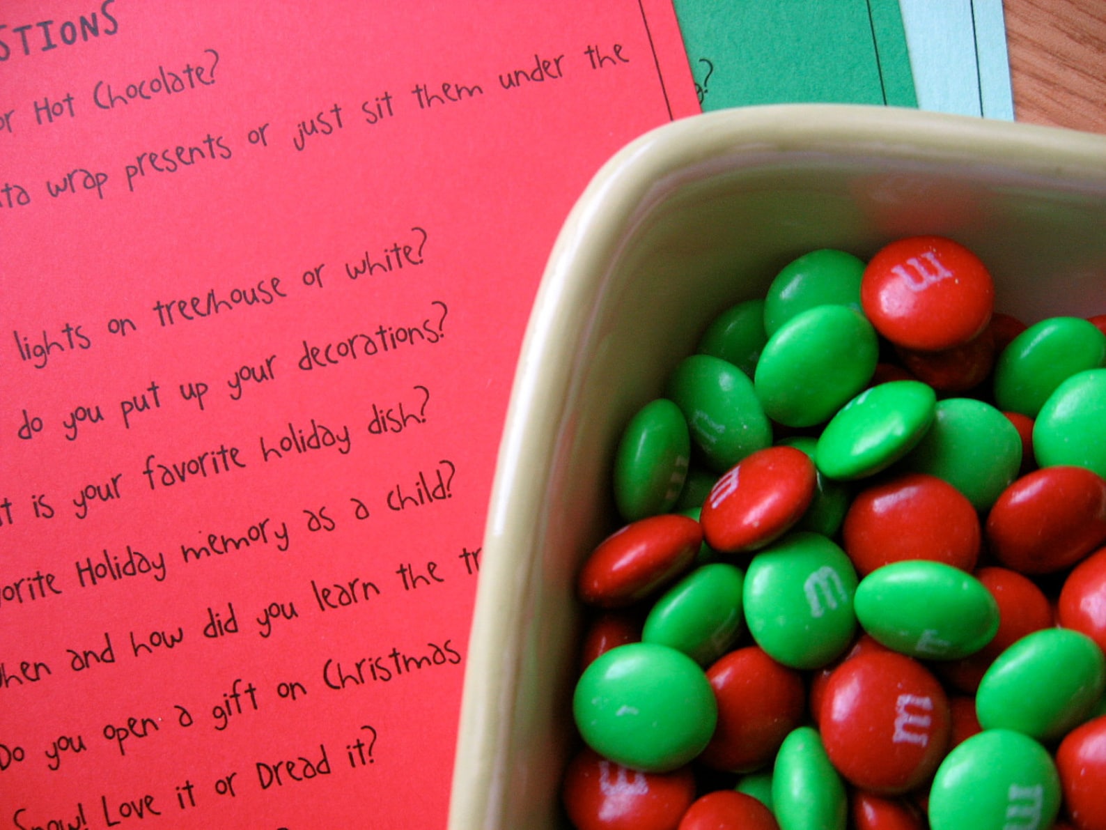 Printable- PDF- Christmas M&M Game- Party Game Idea- Family Friendly - Etsy