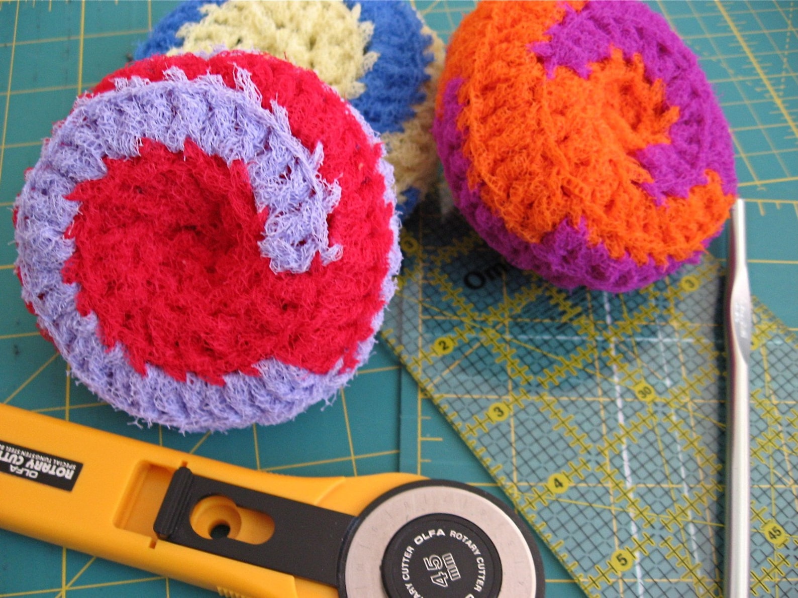 Tutorial- PDF- Nylon Net EXTRA BIG Scrubbie- Crochet - Etsy