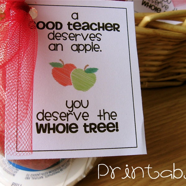 Printable PDF You Make Learning Sweet Tag Teacher Appreciation Idea - Etsy
