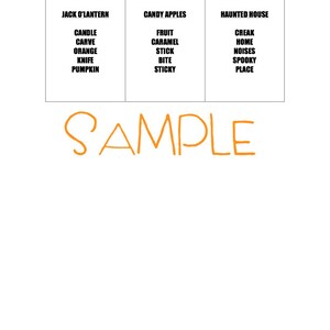 Printable- PDF- Halloween Taboo- Fun Party Game for Kids, Teens, and ...
