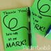 Printable PDF Left Your Mark Card Teacher Appreciation Idea - Etsy
