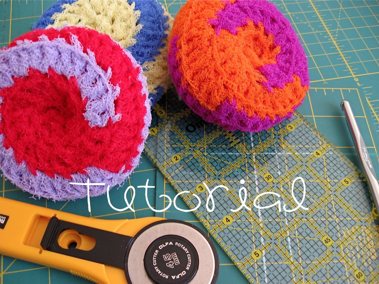 Tutorial- PDF- Nylon Net EXTRA BIG Scrubbie- Crochet - Etsy
