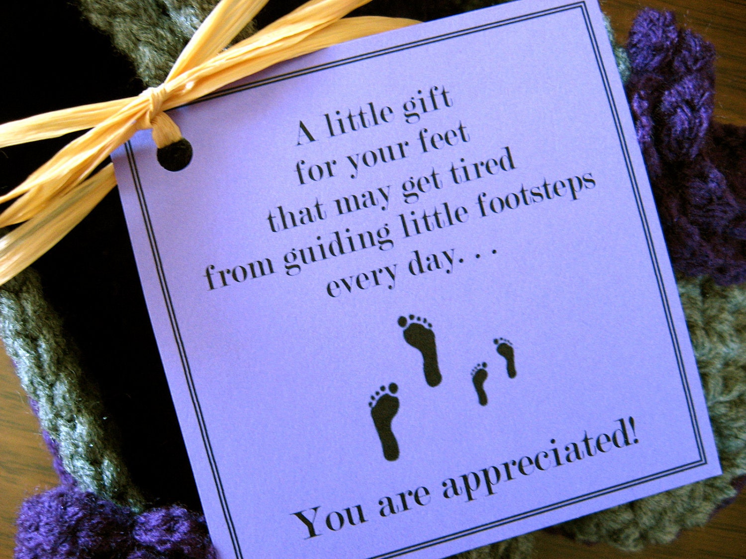 Printable PDF Guiding Little Footsteps Tag Teacher - Etsy