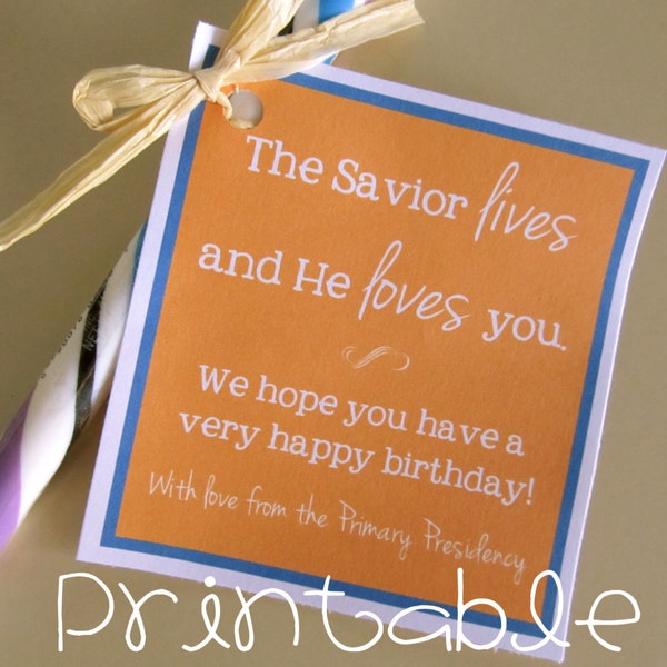 Lds Primary Birthday - Etsy