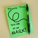 Printable PDF Left Your Mark Card Teacher Appreciation Idea - Etsy
