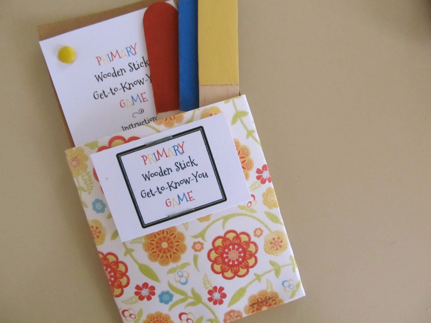 Printable PDF LDS Primary Wooden Stick Game Get-to-know-you Activity ...