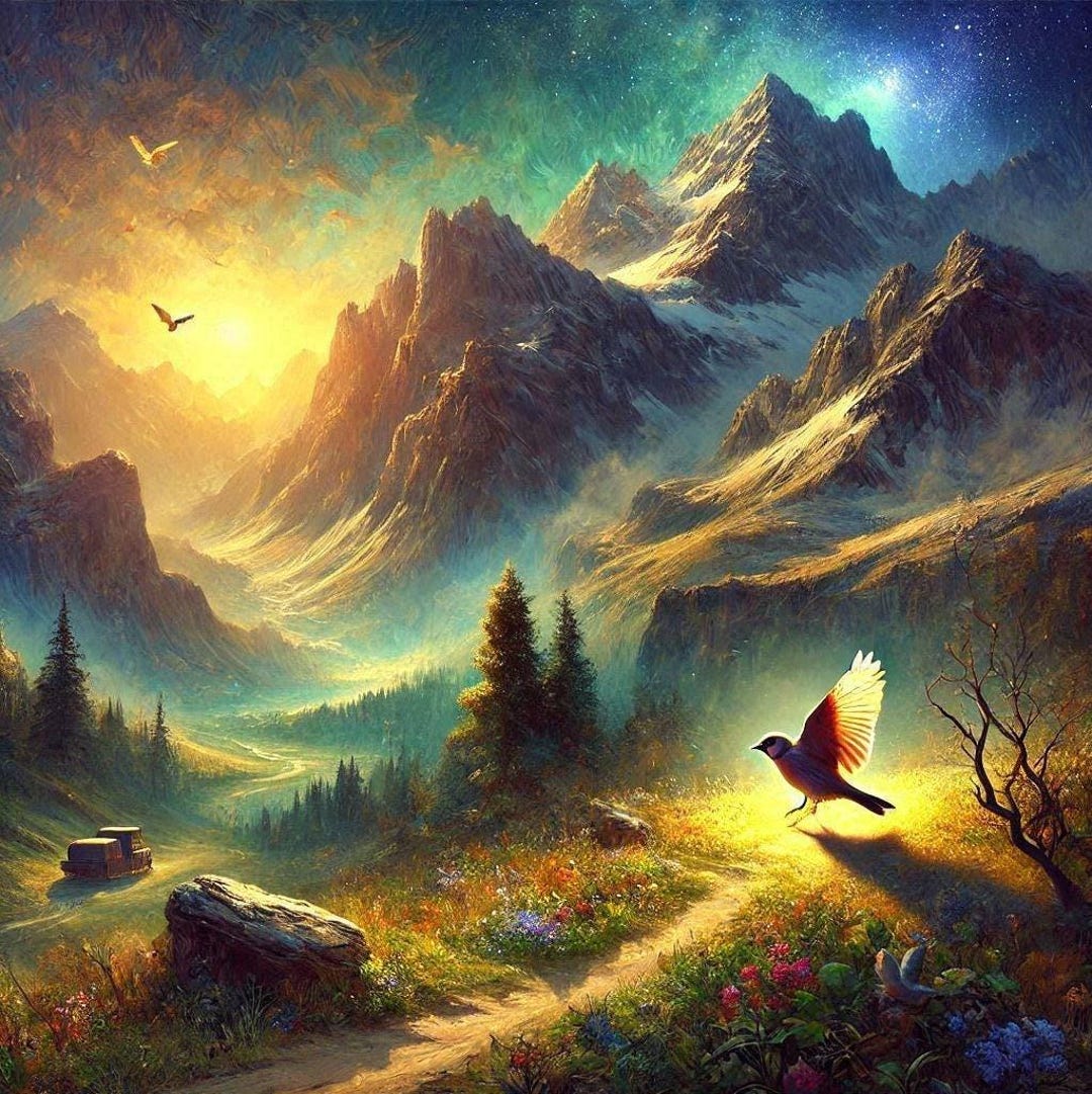 Bird Opens the Doorways, Eagle Fights the Snakes, Alien Over K2 ...