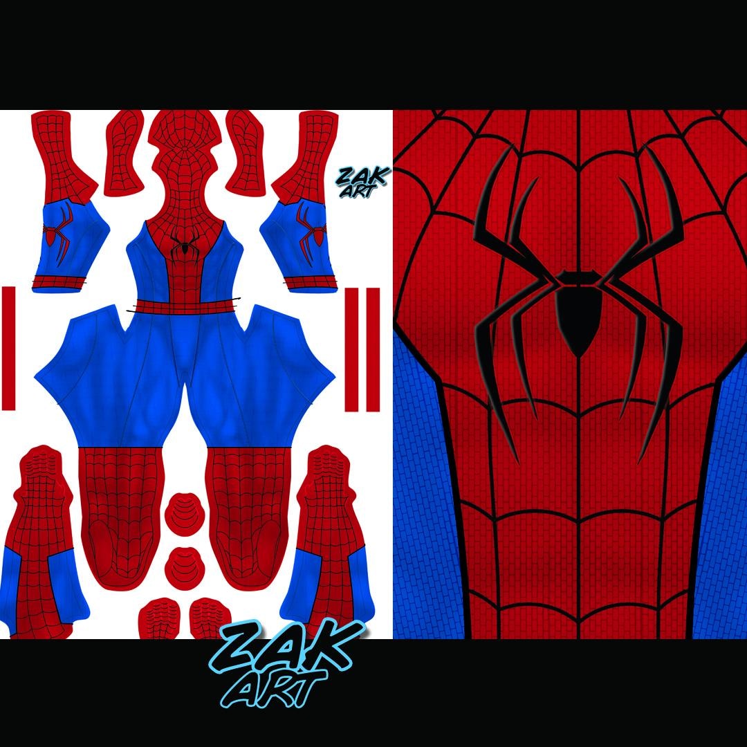Spider Suit Brand New Day Digital Pattern - Etsy