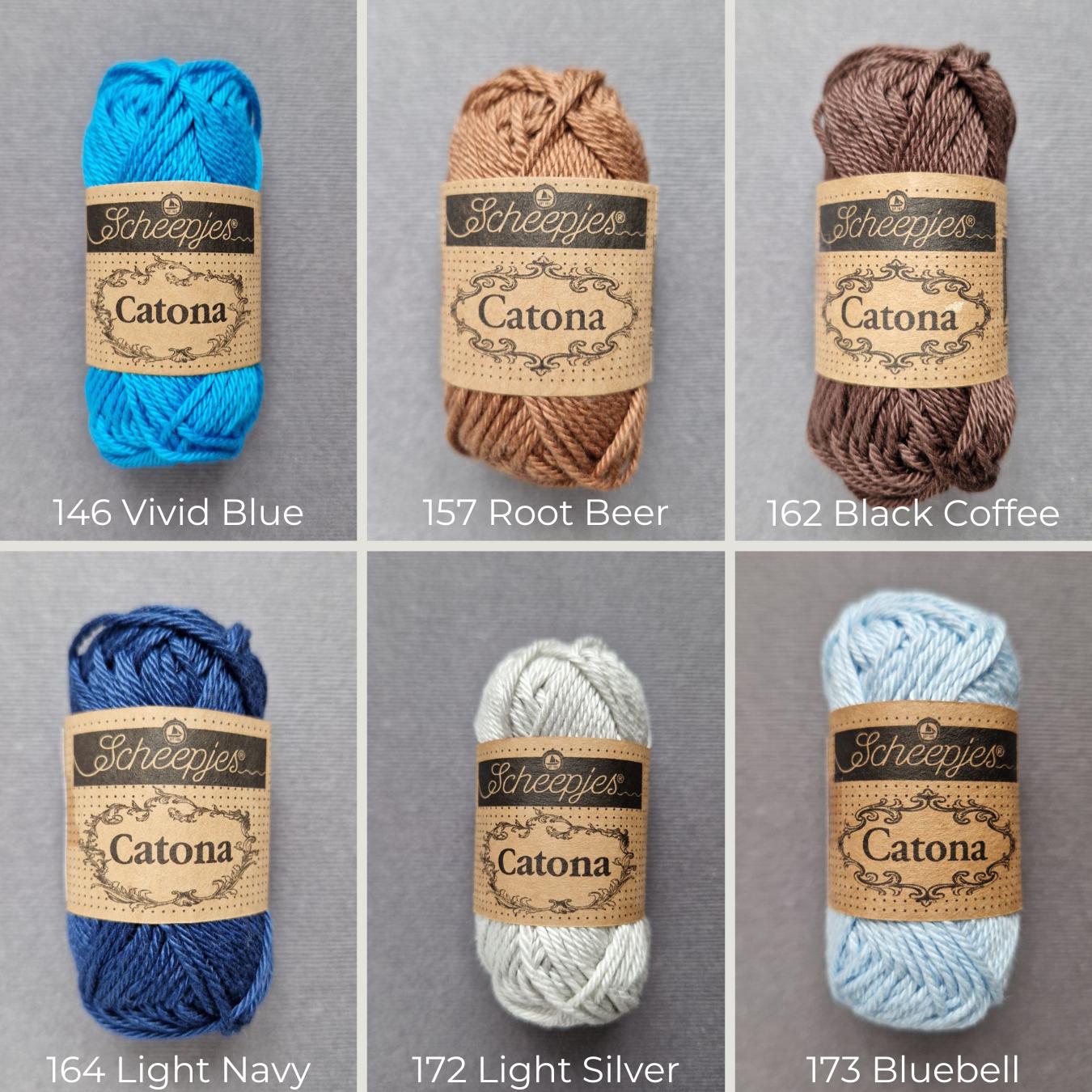 Scheepjes Catona Cotton Yarn 25-50g Colors 074-385 (part 1) - Etsy