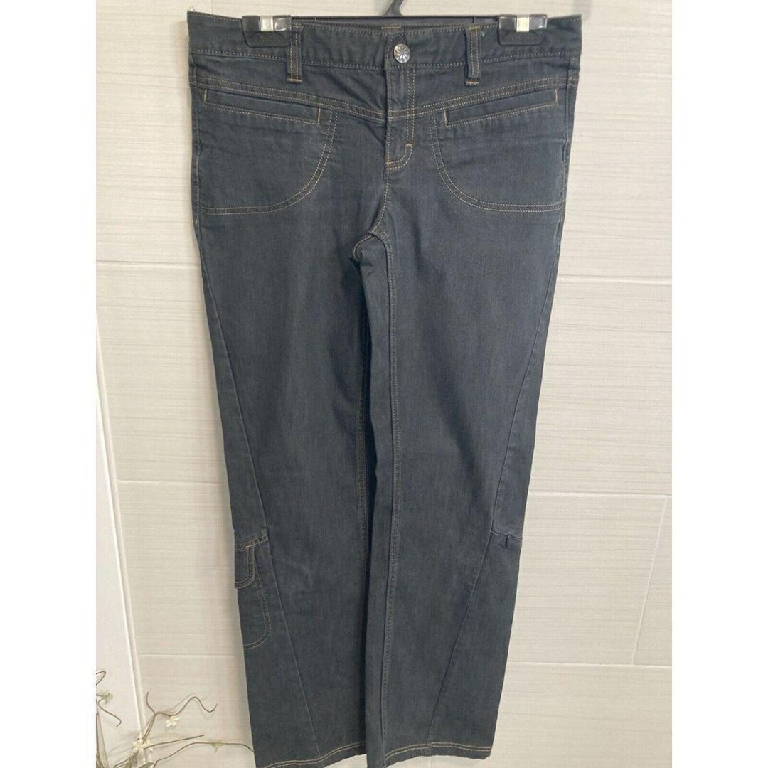 VTG Athleta Dry Dipper Cargo Front Pocket Denim Jeans 33" Waist, Y2K ...
