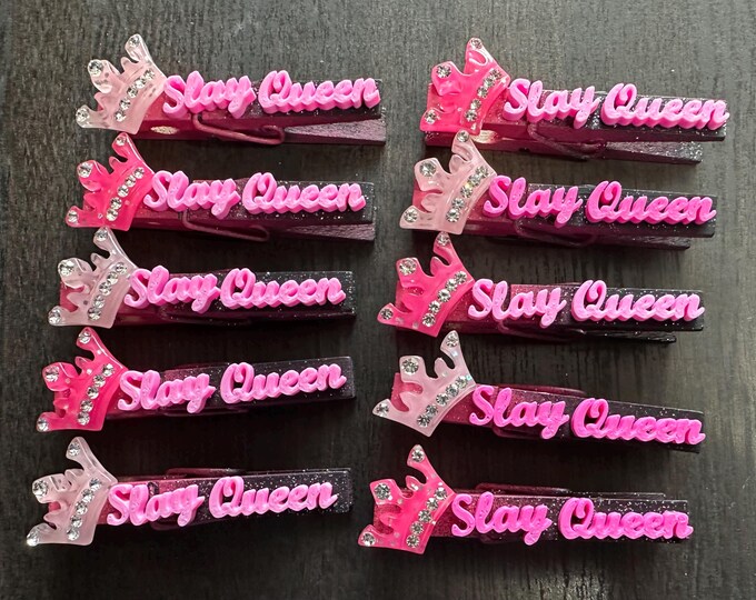 Cheer Pins for Backpack and Gift Bags | Duck Clothespin Spirit Pins ...