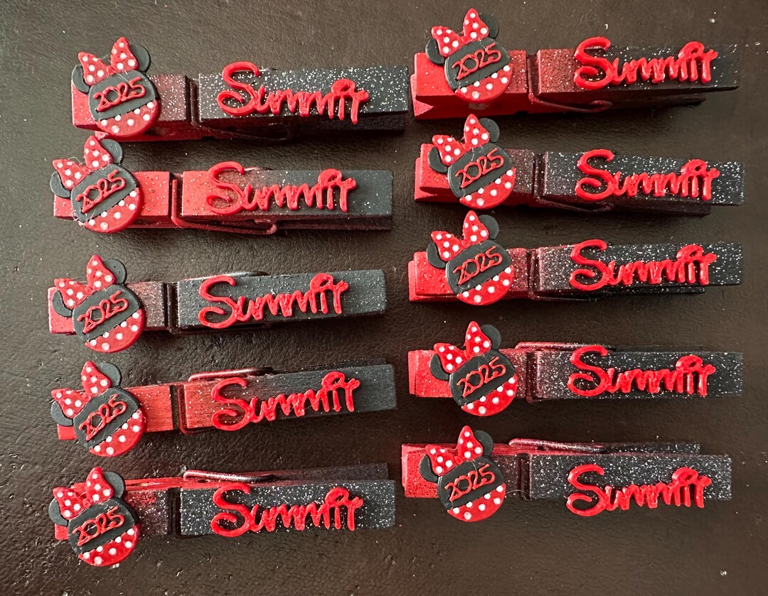 Disney Summit (set of 10)! Cheer Pins, Cheer Pins, Cheer Gift ...