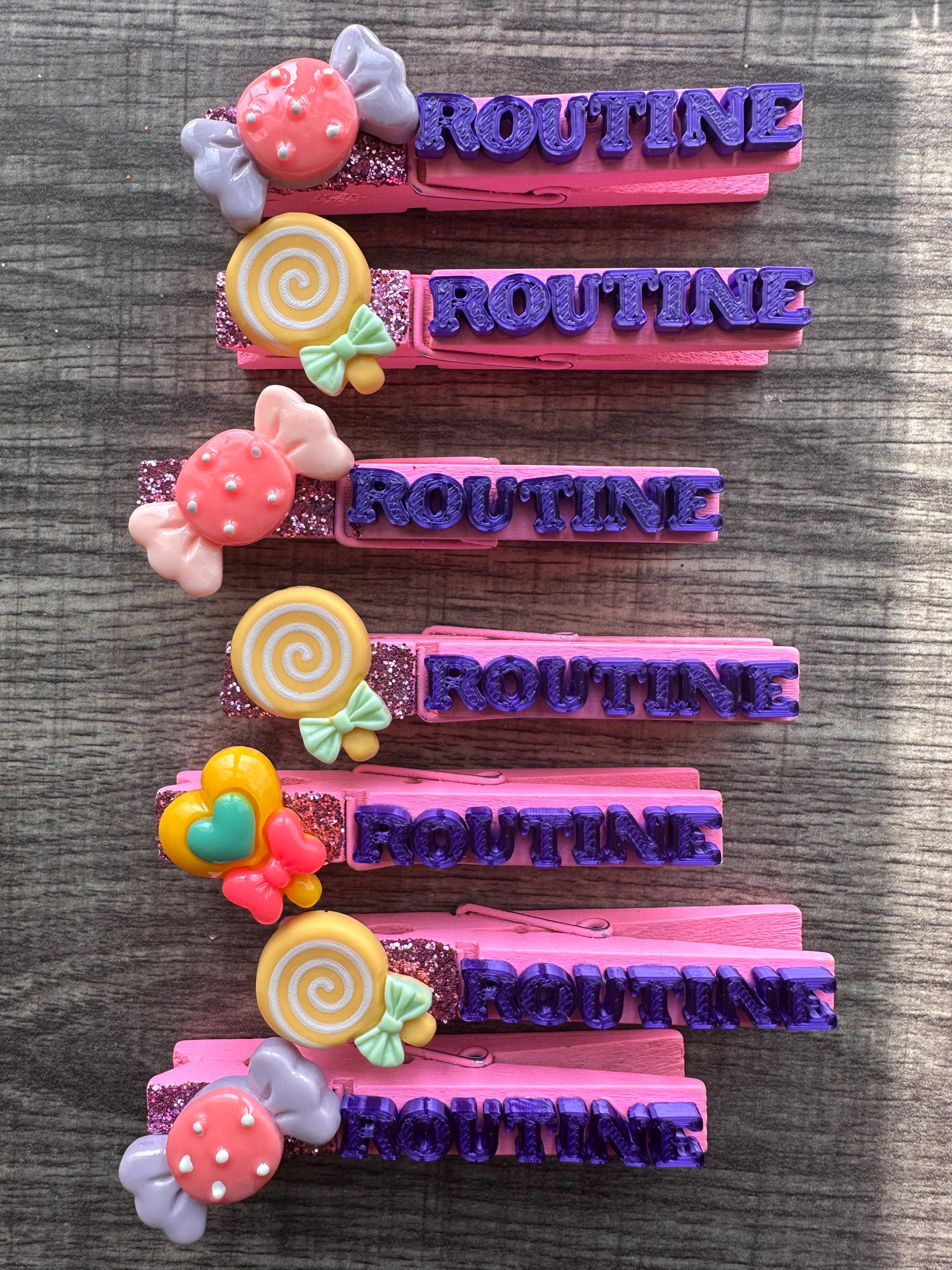 Sweet Routine (set of 10)! Cheer Pins, Cheer Pins, Cheer Gift ...