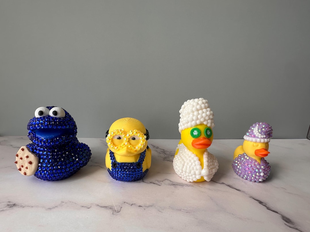 Novelty Ducks (3D Printed) - Hello Kitty, Slumber Duck, Minion Duck ...