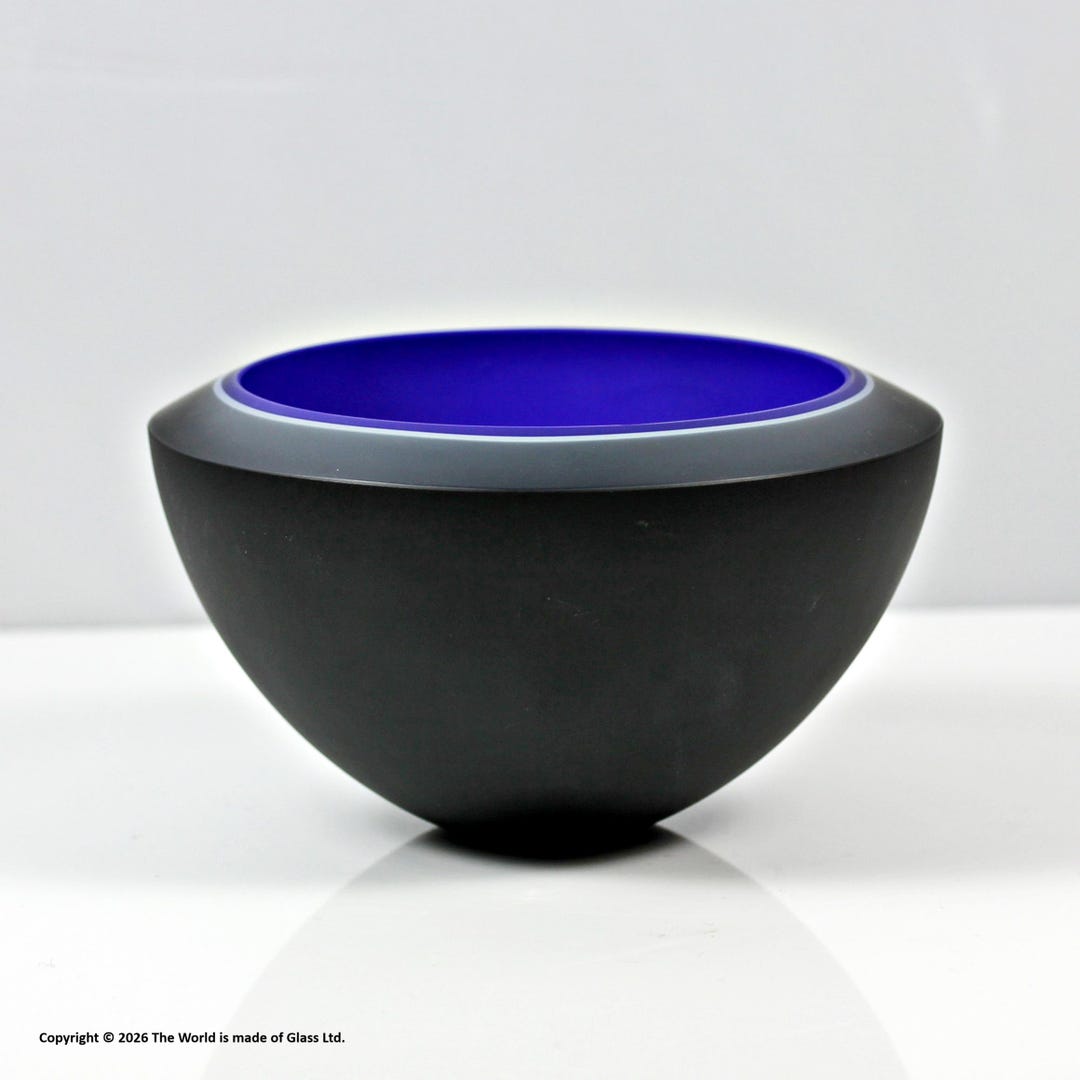 Rachel Woodman Studio Glass Bowl - Etsy