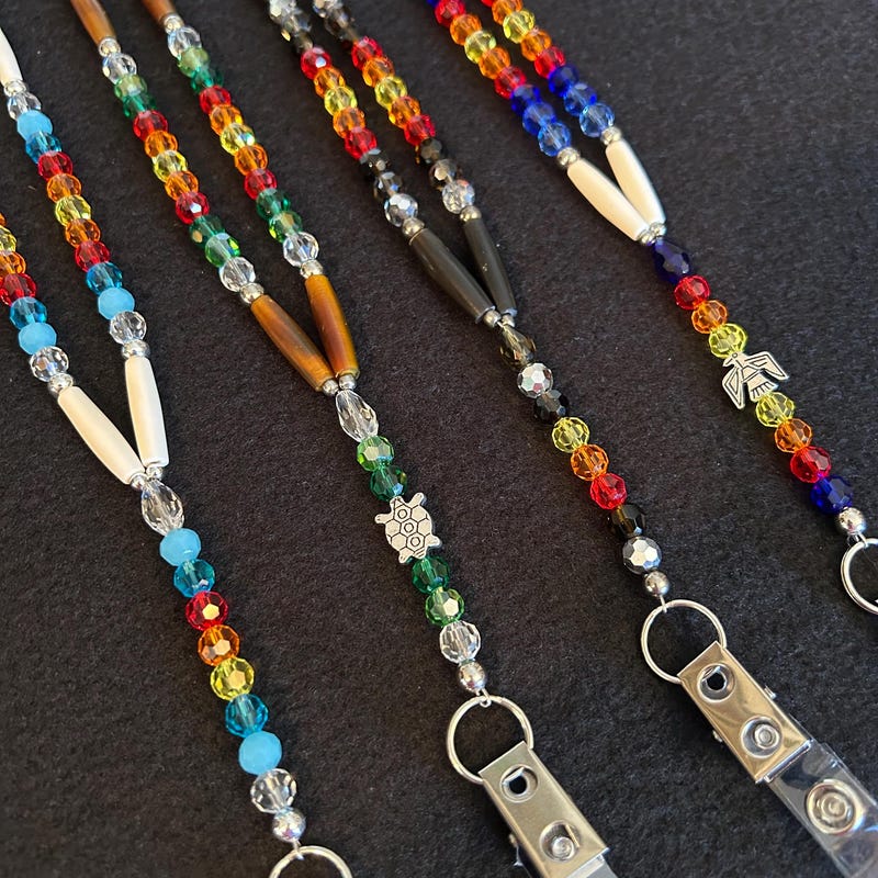 Native Lanyard Badge - Etsy
