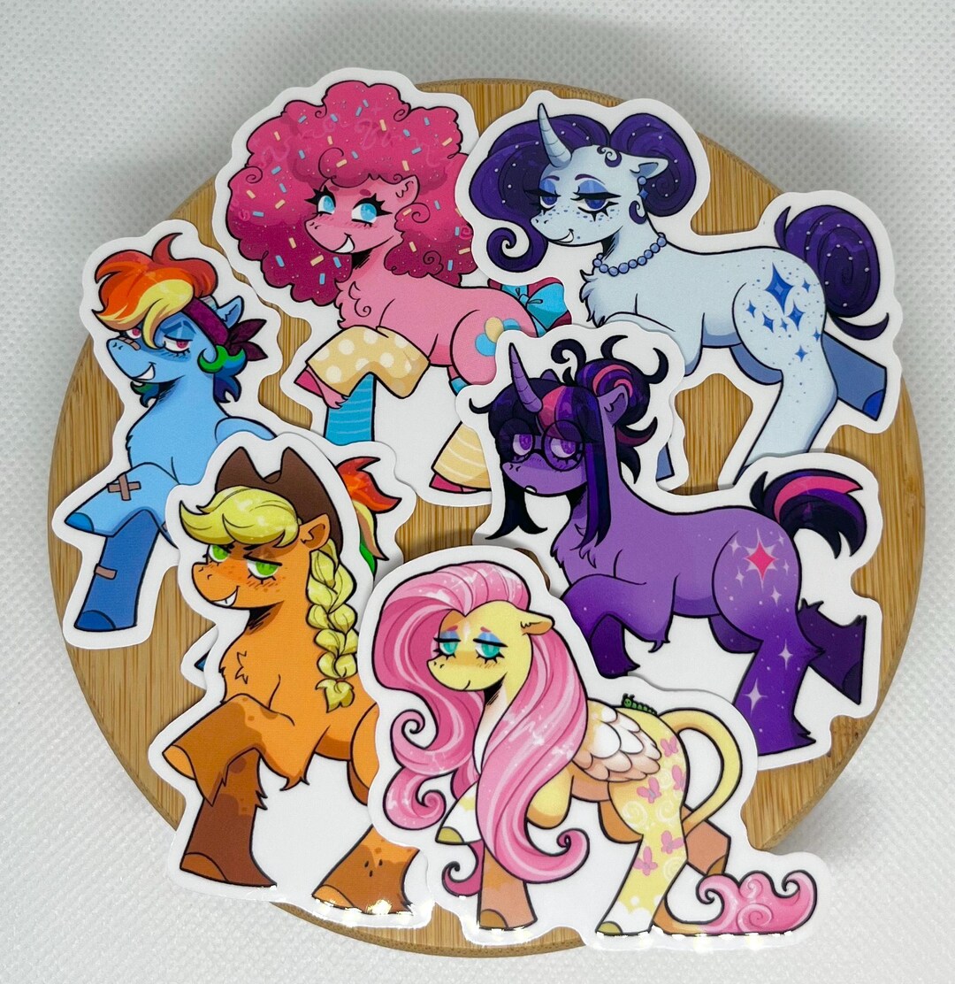 My Little Pony Friendship is Magic Stickers - Etsy