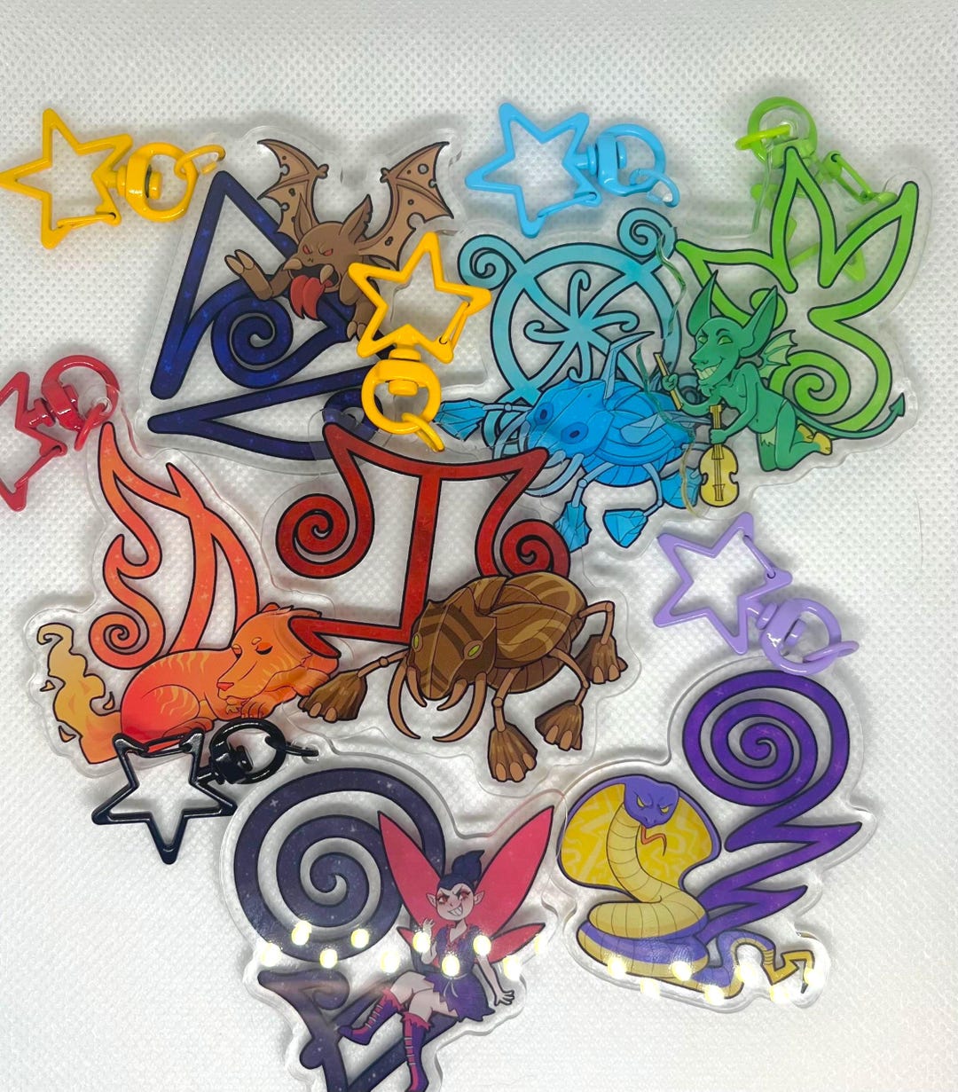 Wizard101 Class Sigil Level One Spell Inspired Keychains - Etsy