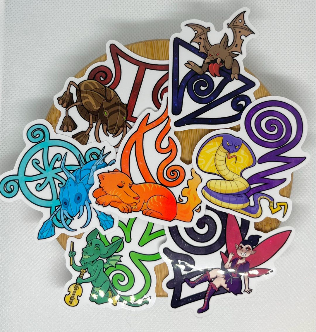 Wizard101 Class Sigil Level One Spell Inspired Clear Vinyl Stickers - Etsy