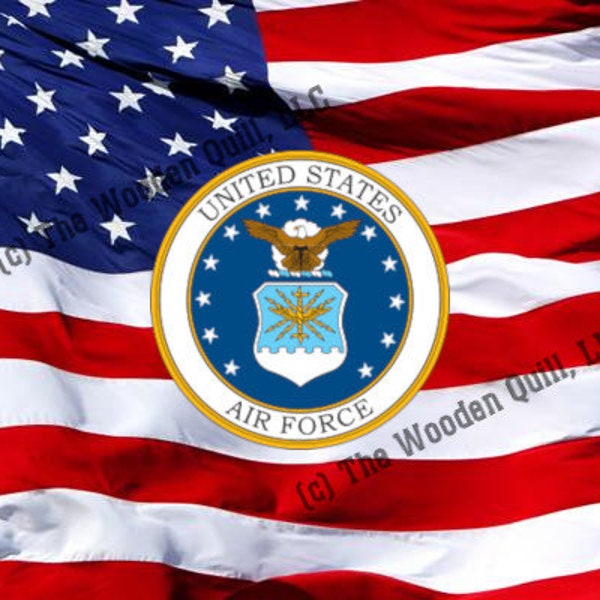 Old Air Force Emblem - Etsy