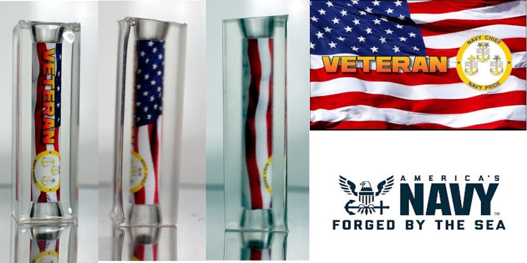 US Navy CPO Emblem Old Glory Available in 3 Blank Styles Licensed - Etsy