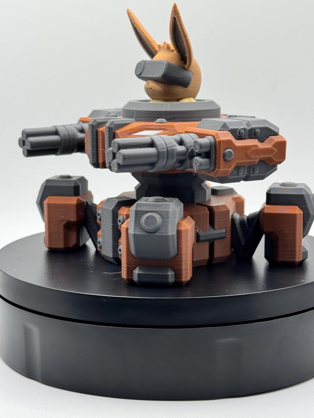 Battle-ready Mecha Eevee – Unique 3D Printed Figure - Etsy