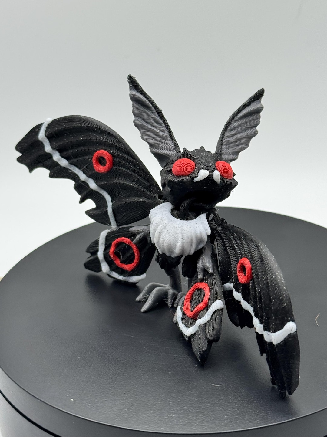 Spooky Mothman Articulated 3D Printed Figurine for Horror Goth ...