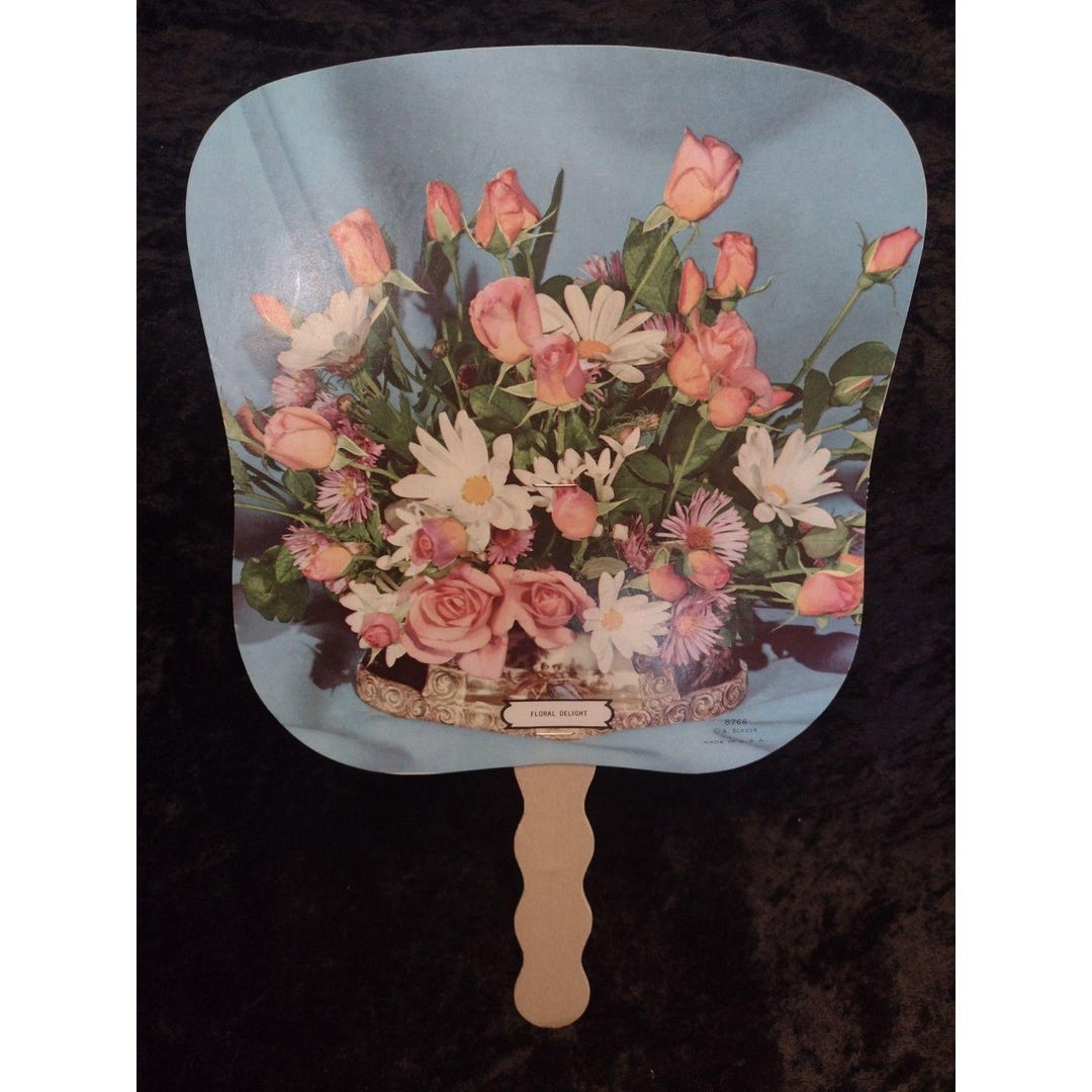 Vtg Scheer Paper Advertisement Hand Fan Carson Pirie Scott Stores ...