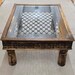 Indian Jali Table Made From Sheesham Wood (indian Rosewood) With ...