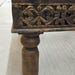Indian Jali Table Made From Sheesham Wood (indian Rosewood) With ...