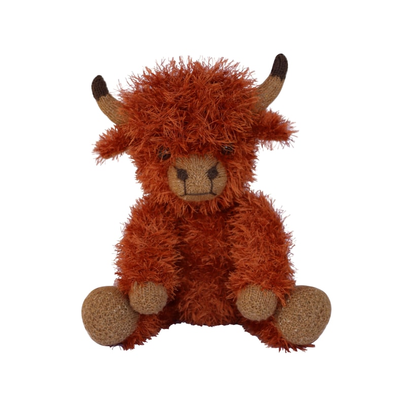 Highland Cow Knitting Patterns - Etsy UK