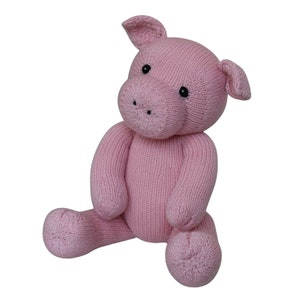 Pig - Knit a Teddy - Etsy