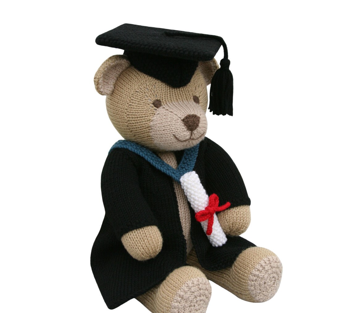Graduation Gown Outfit Knit a Teddy - Etsy