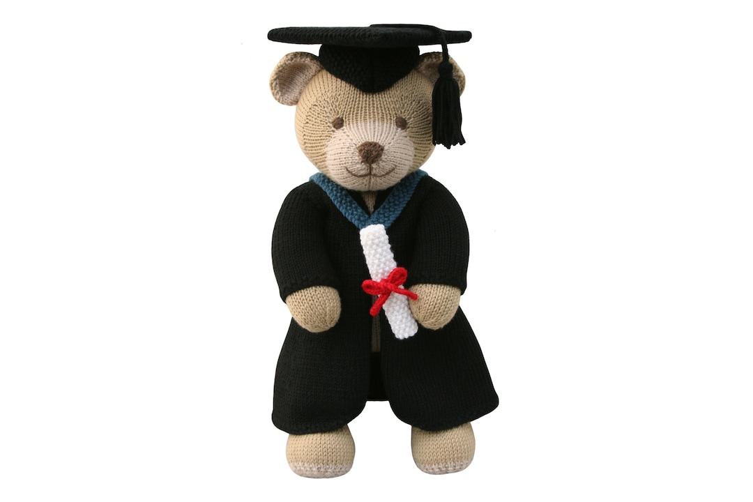 Graduation Gown Outfit - Knit a Teddy - Etsy