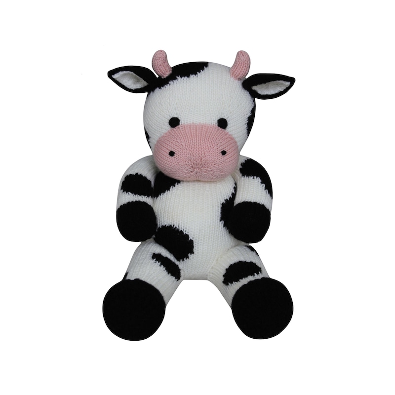 Soft Plush Cow Toys - Etsy UK