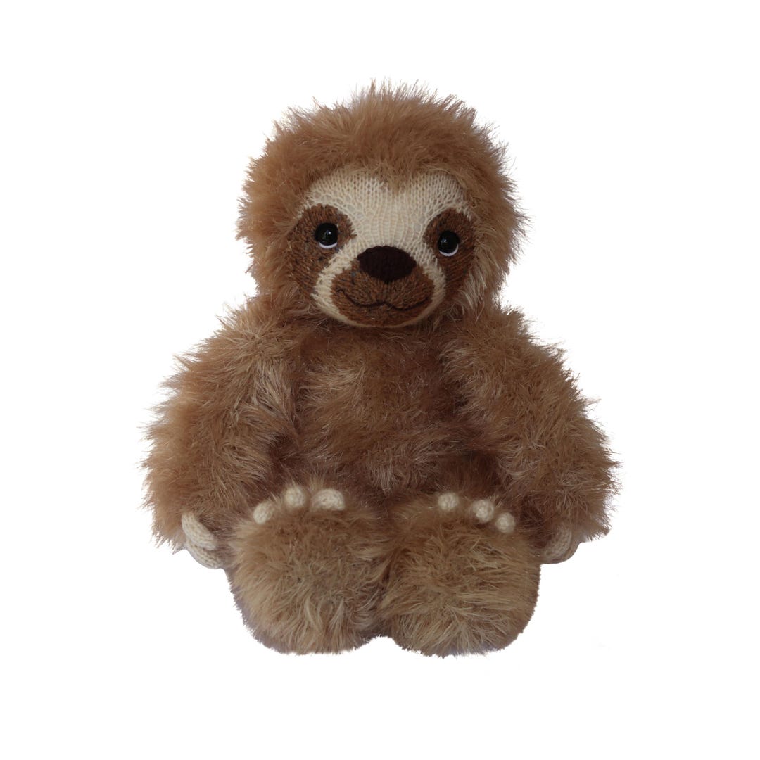 Knit a Teddy Sloth - Etsy