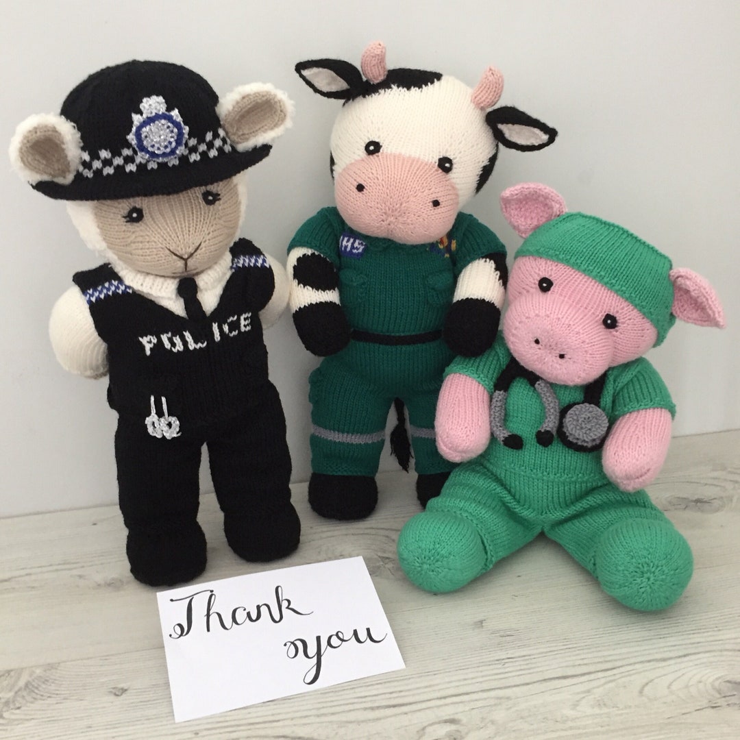 Farmyard Heroes - 'knit a Teddy' - Etsy