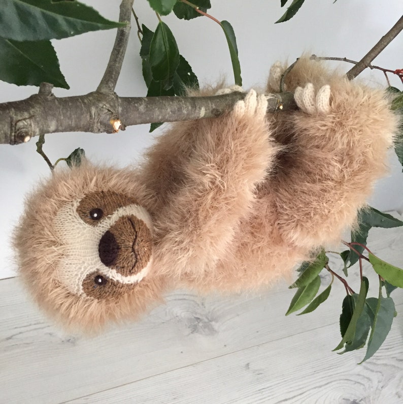 Sloth Knit a Teddy - Etsy UK
