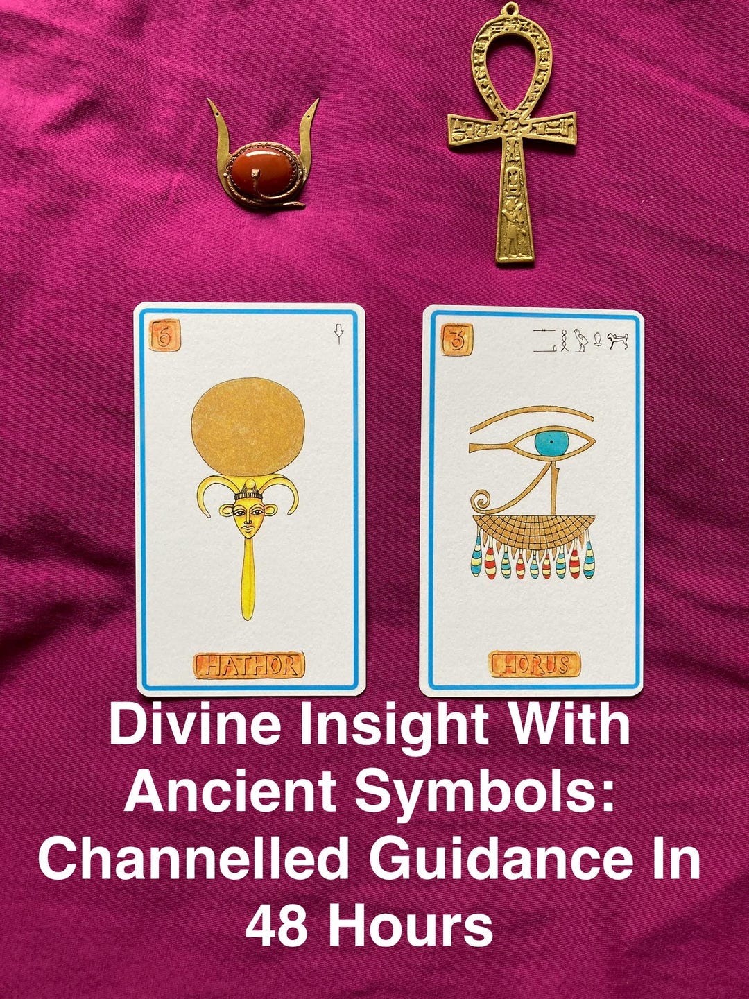 48 Hour Cartouche Reading ; Egyptian Oracle Cards for Clarity ...