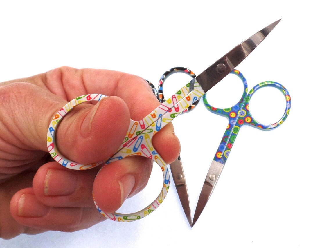 Colorful Stainless Steel Scissors Crochet Scissors - Etsy