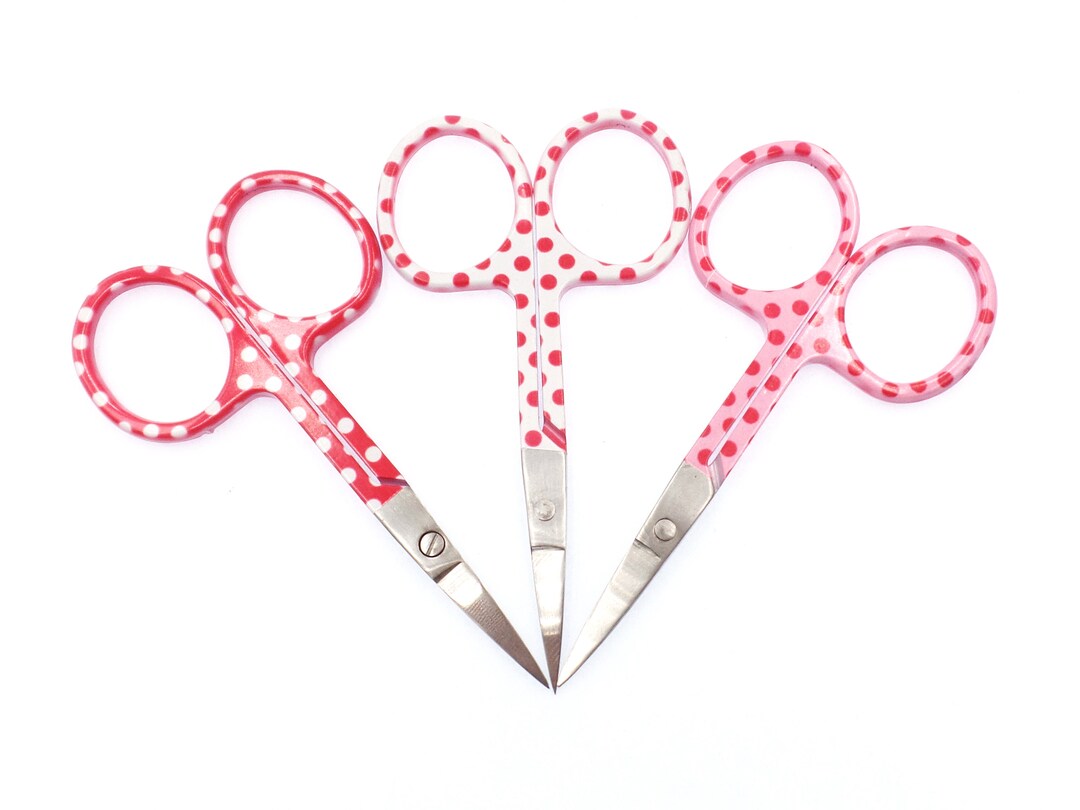 Colorful Stainless Steel Scissors, Crochet Scissors, Embroidery ...