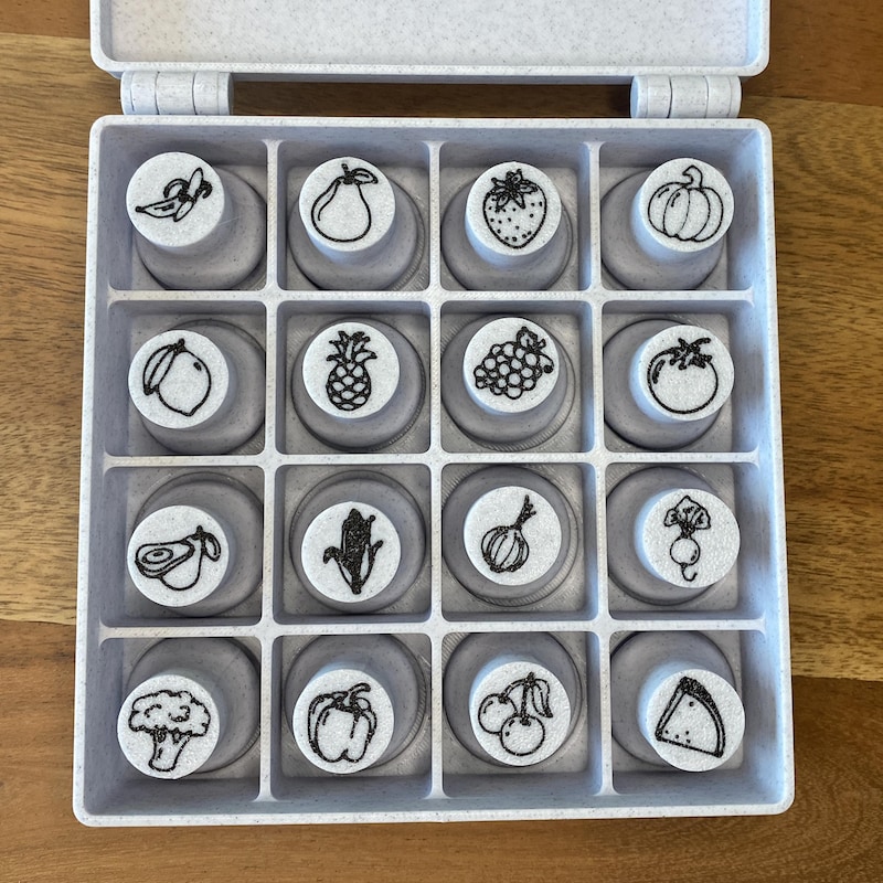 Vegetable Stamp - Etsy