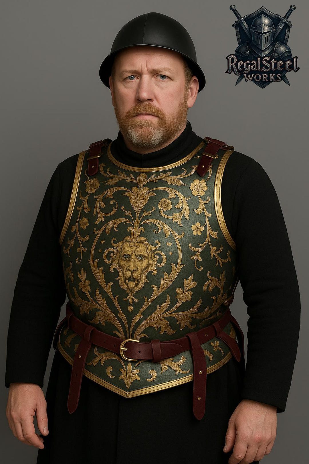 Medieval Knight Steel Regal Renaissance Ceremonial Cuirass Armor –armor ...