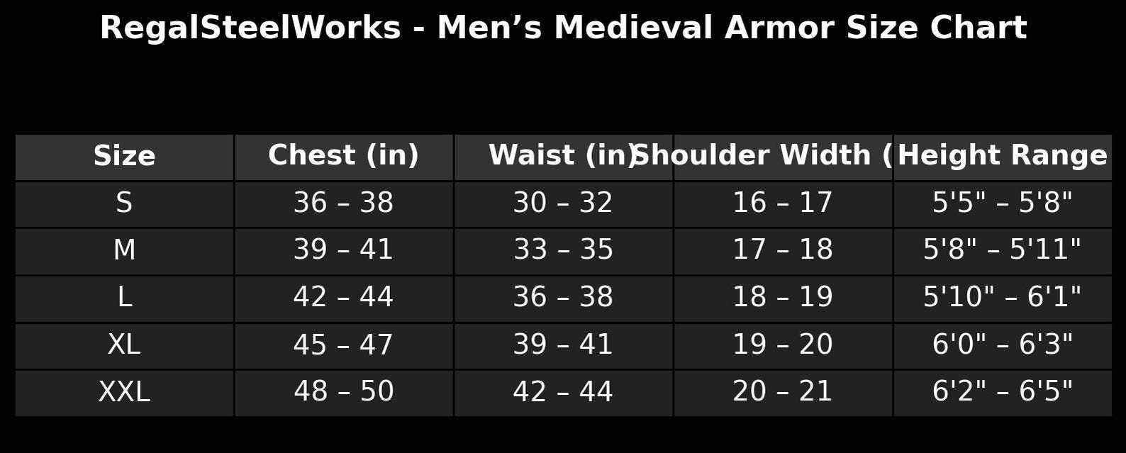 Classic Medieval Steel Knight Cuirass – 18 Gauge Steel Chestplate - Etsy