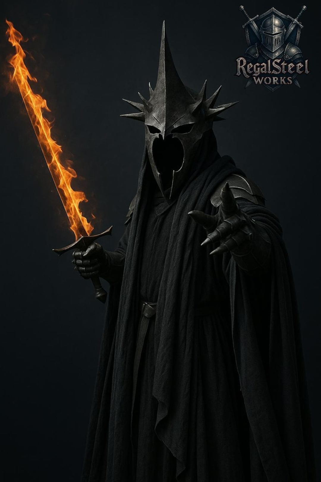 Nazgûl Full Armor Set | Witch-king of Angmar Cosplay | Dark Rider Full ...
