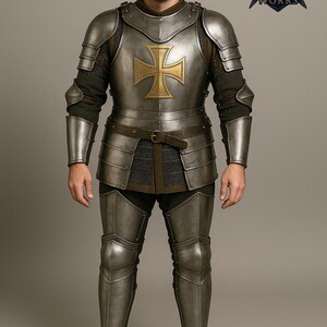 Medieval Full Body Knight Armor Suit | Crusader Armor | Cuirass With ...
